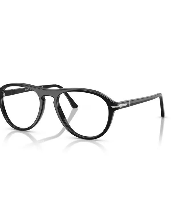 Persol Po3371v Lynn Pilot Eyeglasses - Black