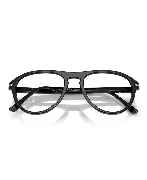 Persol Po3371v Lynn Pilot Eyeglasses - Black