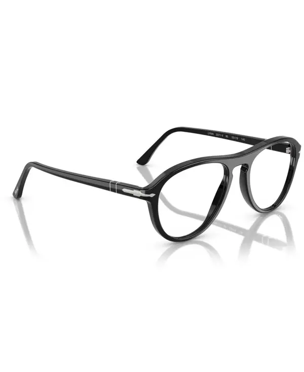 Persol Po3371v Lynn Pilot Eyeglasses - Black