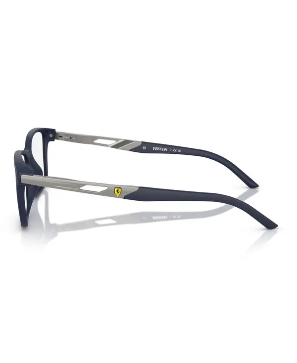 SCUDERIA FERRARI Rectangle Eyeglasses - Matte Blue