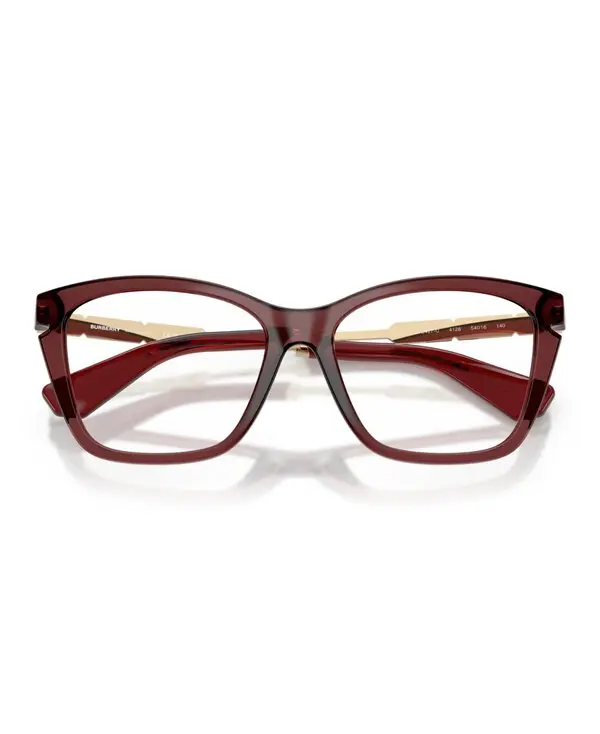 Burberry Cat Eye Eyeglasses - Bordeaux