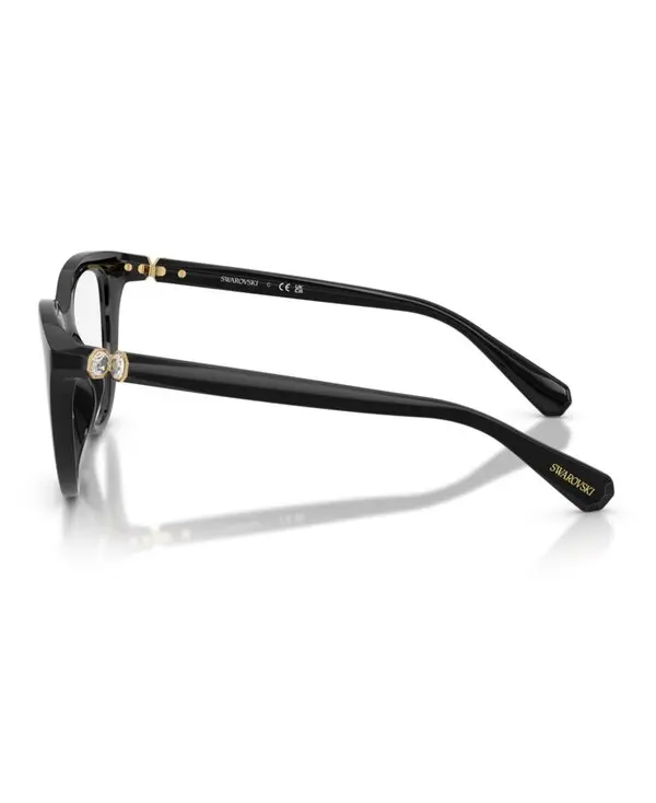 SWAROVSKI Cat Eye Eyeglasses - Black