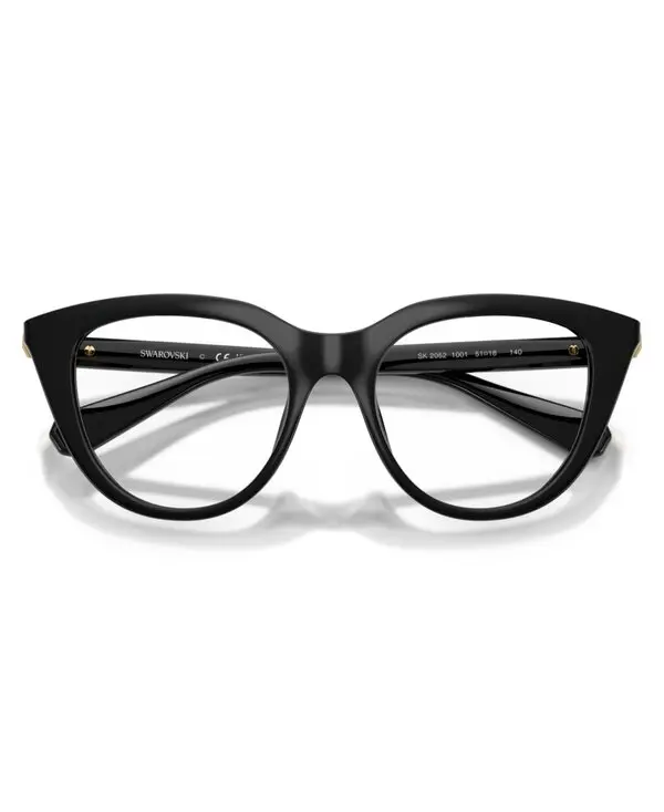 SWAROVSKI Cat Eye Eyeglasses - Black