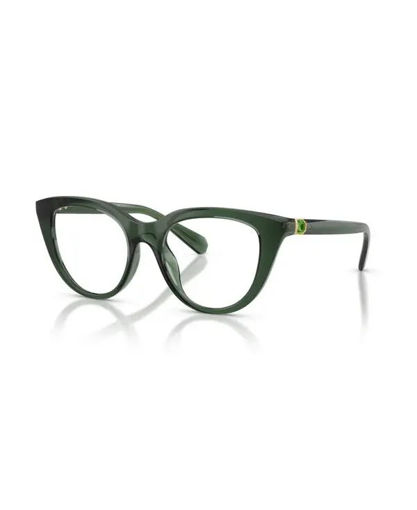 SWAROVSKI Cat Eye Eyeglasses - Transparent Green