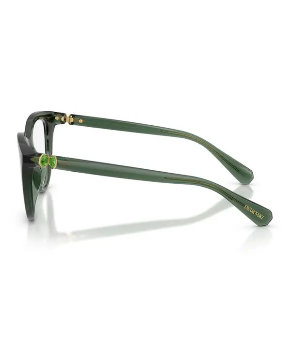 SWAROVSKI Cat Eye Eyeglasses - Transparent Green
