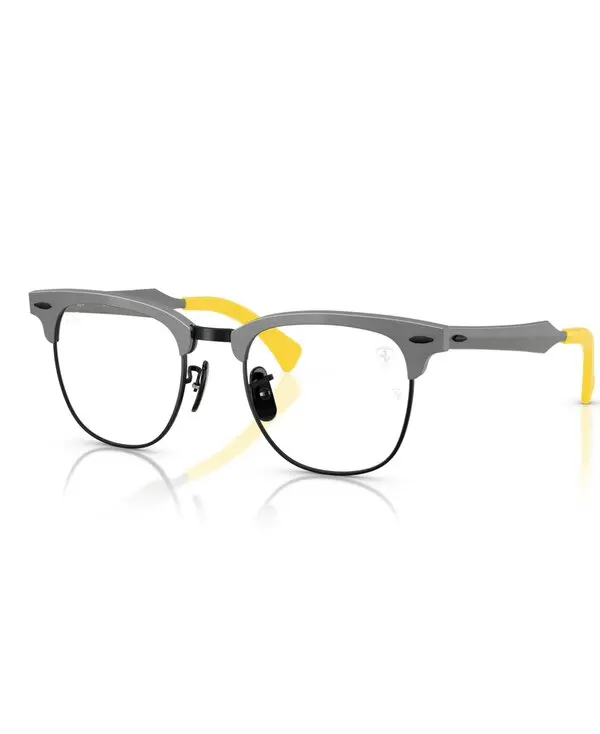 Ray-ban Scuderia Ferrari Collection Eyeglasses - Brushed Gray On Black