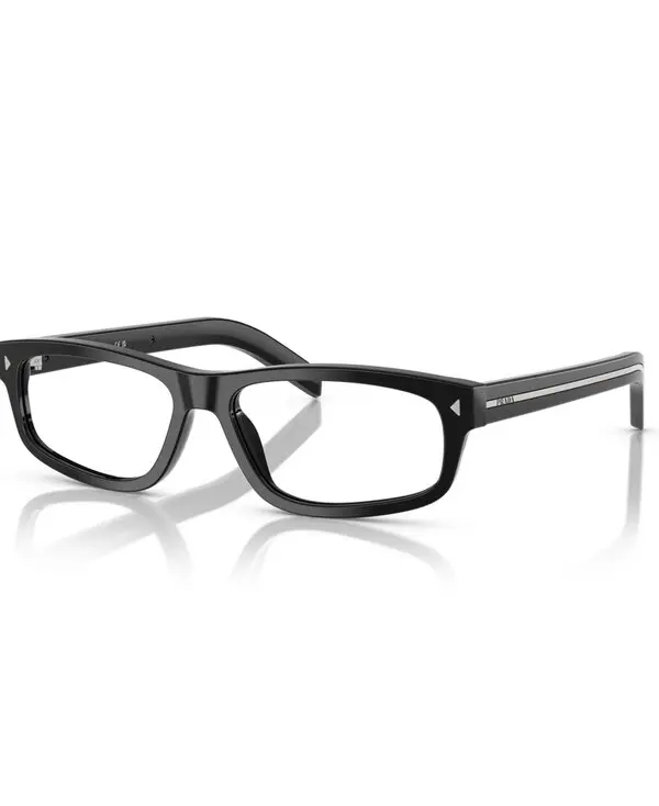 Prada Rectangle Eyeglasses - Black