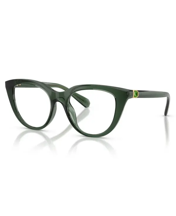 SWAROVSKI Cat Eye Eyeglasses - Transparent Green