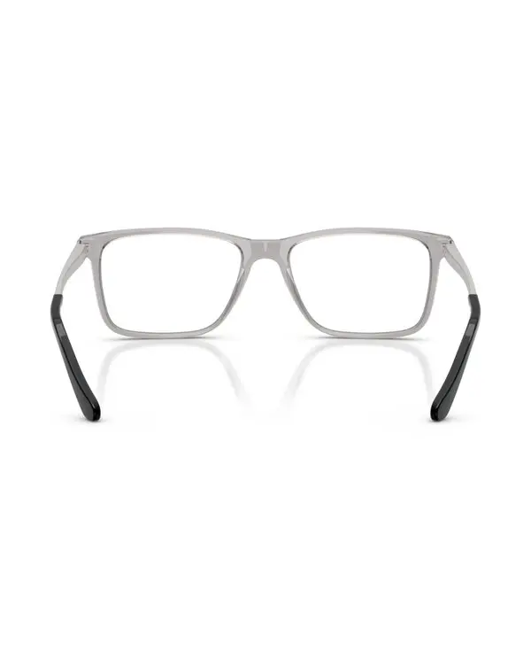 Ralph Lauren Square Acetate Eyeglasses - Transparent Gray