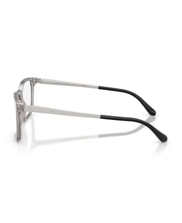 Ralph Lauren Square Acetate Eyeglasses - Transparent Gray