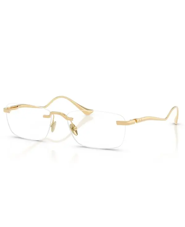 FERRARI Pillow Eyeglasses Rimless - Gold