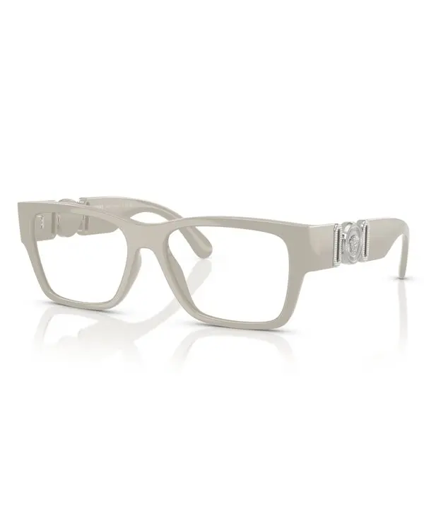 Versace Pillow Shape Eyeglasses - Light Gray