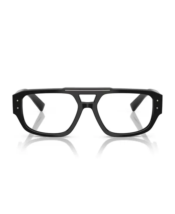 Dolce & Gabbana Aviator Eyeglasses - Black