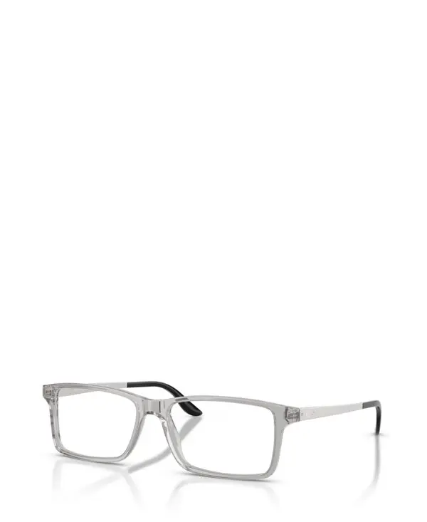 Ralph Lauren Square Eyeglasses - Transparent Gray