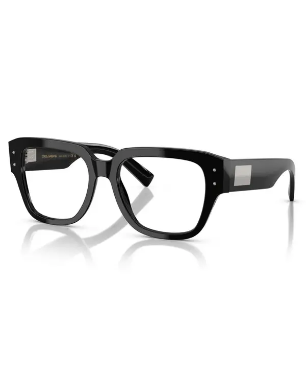 Dolce & Gabbana Full Rim Square Frame Eyeglasses - Black