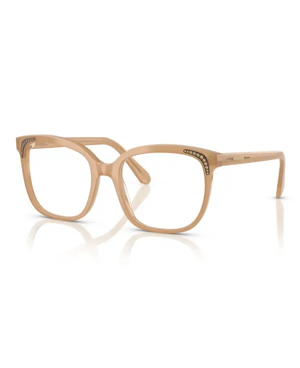 SWAROVSKI Full Rim Eyeglasses - Milky Beige