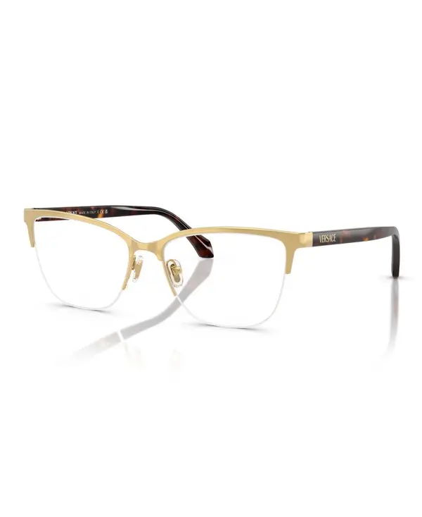 Versace Cat Eye Eyeglasses - Gold