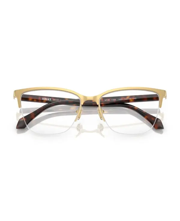 Versace Cat Eye Eyeglasses - Gold