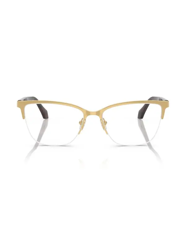 Versace Cat Eye Eyeglasses - Gold