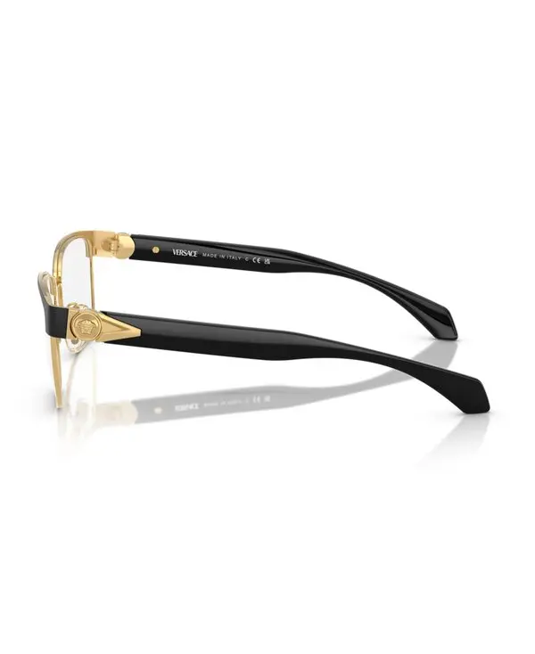 Versace Pillow Eyeglasses - Matte Black