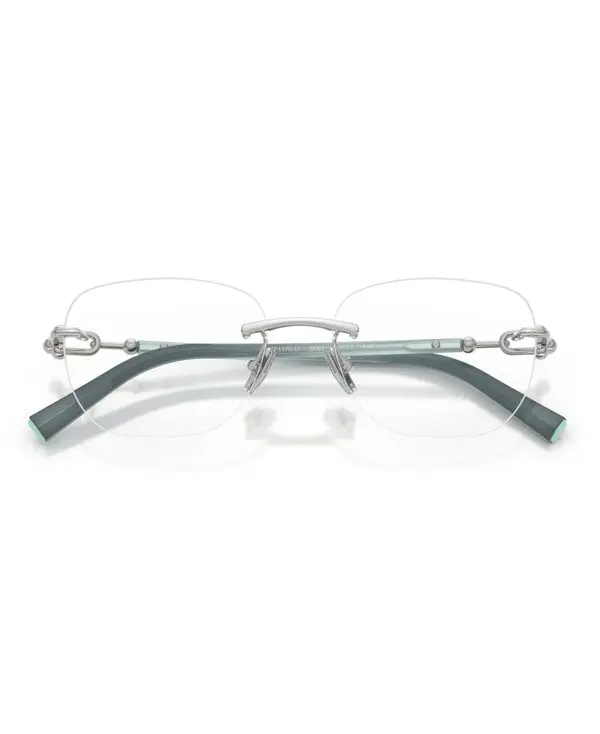 Tiffany & Co. Square Frame Eyeglasses - Silver