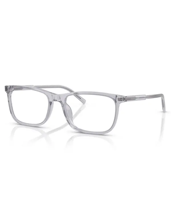 Dolce & Gabbana Transparent Grey Acetate Square Eyeglasses - Transparent Gray