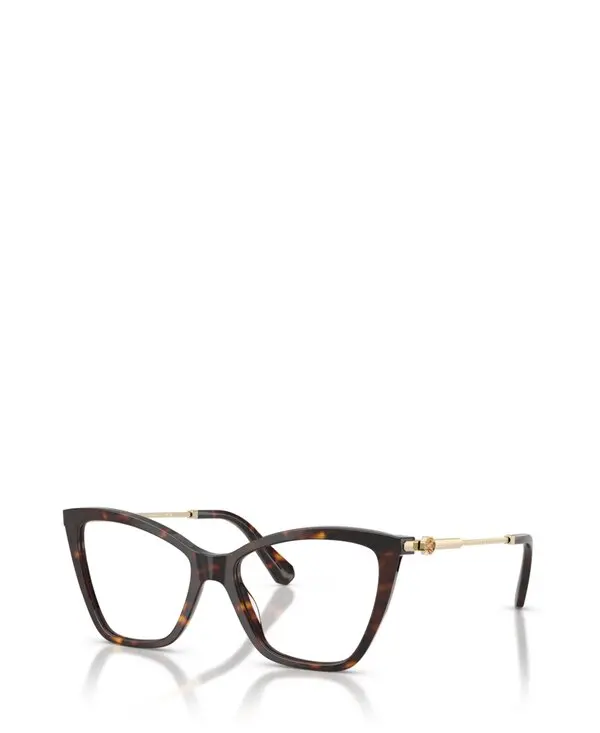 SWAROVSKI Cat Eye Eyeglasses - Havana