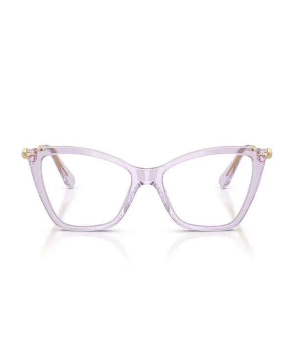 SWAROVSKI Cat Eye Eyeglasses - Transparent Lilac