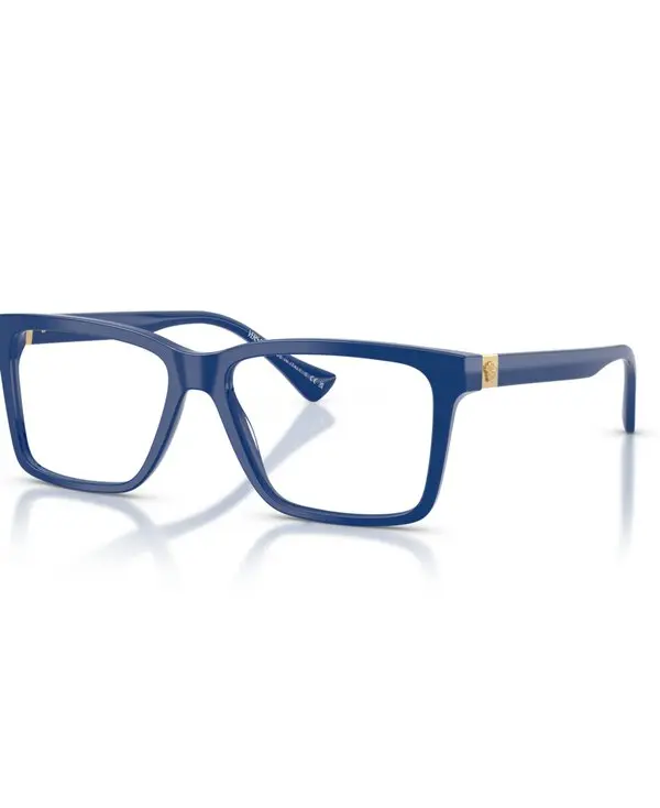 Versace Rectangle Eyeglasses - Dark Blue