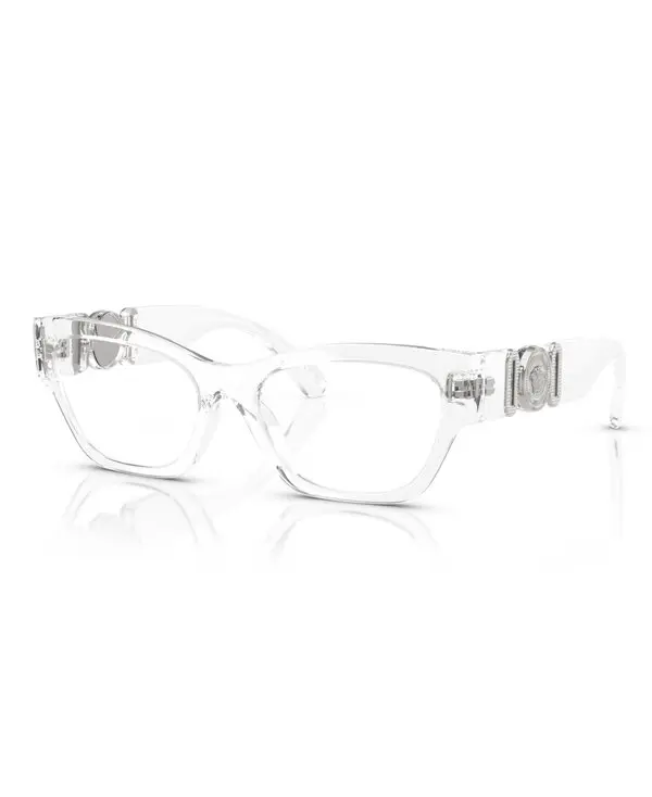 Versace Cat Eye Eyeglasses - Crystal