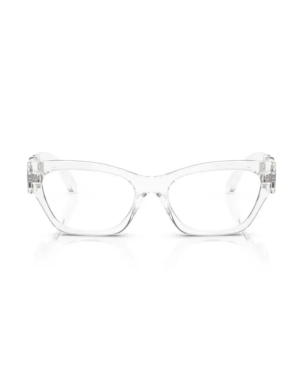 Versace Cat Eye Eyeglasses - Crystal