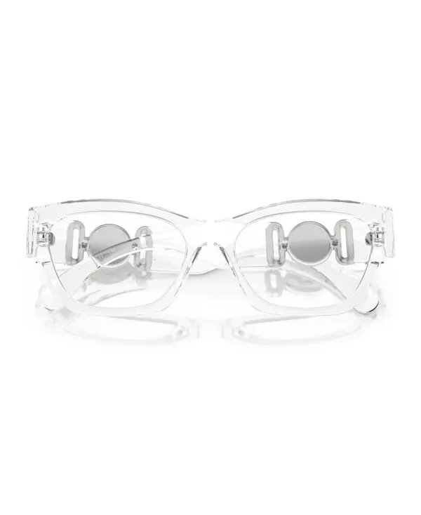Versace Cat Eye Eyeglasses - Crystal