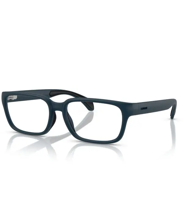 Moncler Rectangle Frame Eyeglasses - Matte Blue