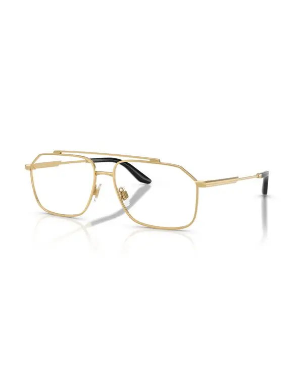 Dolce & Gabbana Aviator Eyeglasses - Gold