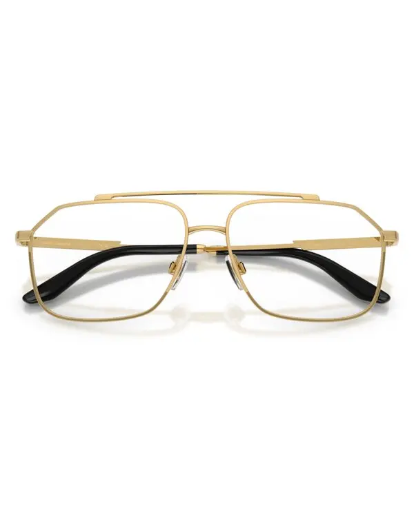 Dolce & Gabbana Aviator Eyeglasses - Gold