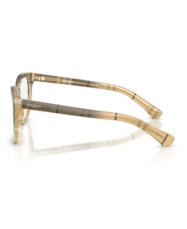Burberry Panthos Eyeglasses - Check Beige