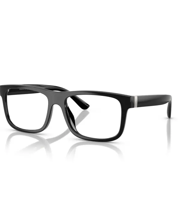 Polo Ralph Lauren Rectangle Eyeglasses - Shiny Black