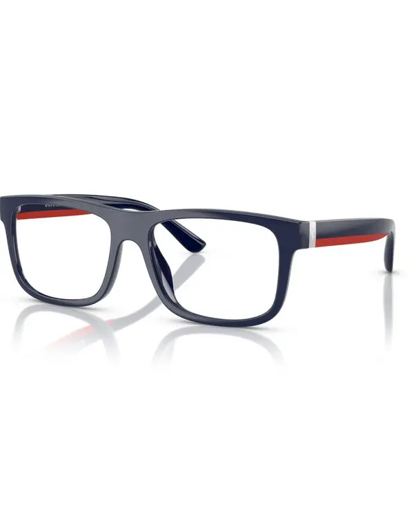 Polo Ralph Lauren Rectangle Eyeglasses - Shiny Navy Blue