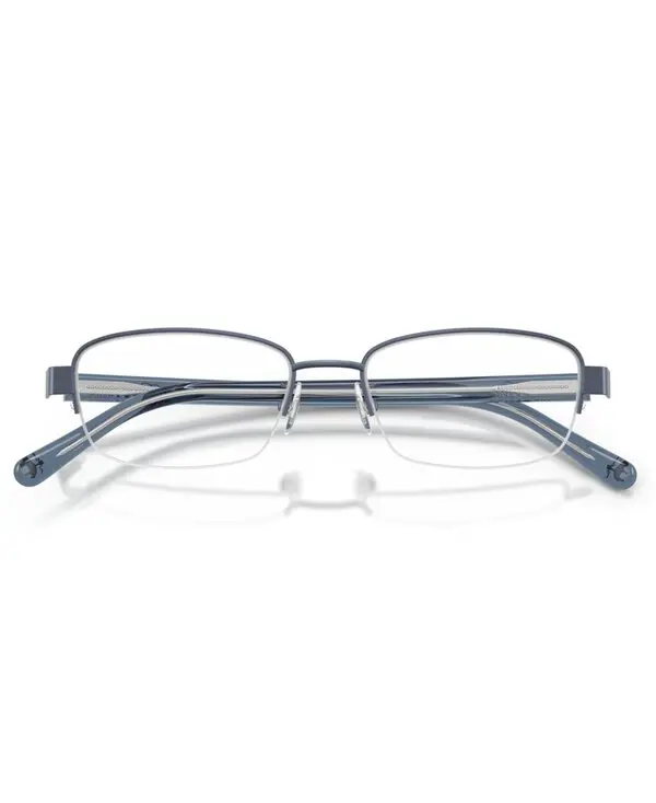 Brooks Brothers Oval Eyeglasses - Blue