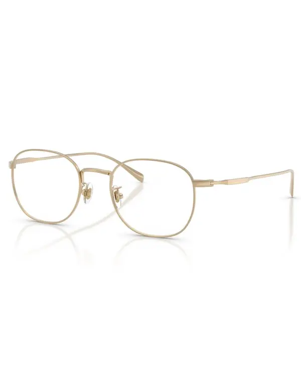 Brooks Brothers Round Eyeglasses - Gold