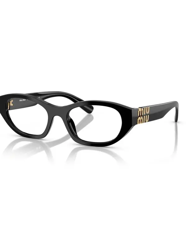 Miu Miu Full Rim Eyeglasses - Black