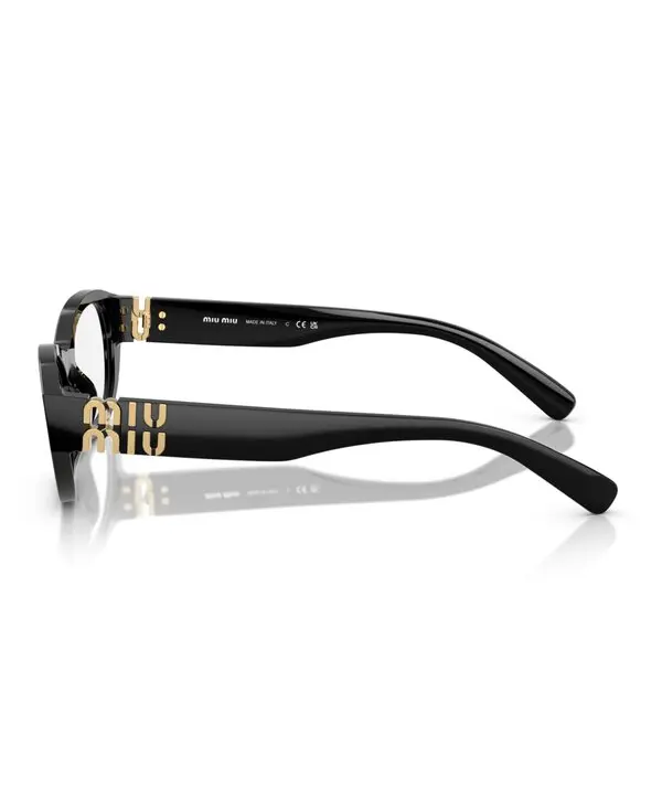 Miu Miu Irregular Acetate Eyeglasses