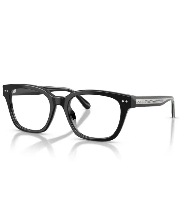 Ralph Lauren Square Full Rim Eyeglasses - Shiny Black