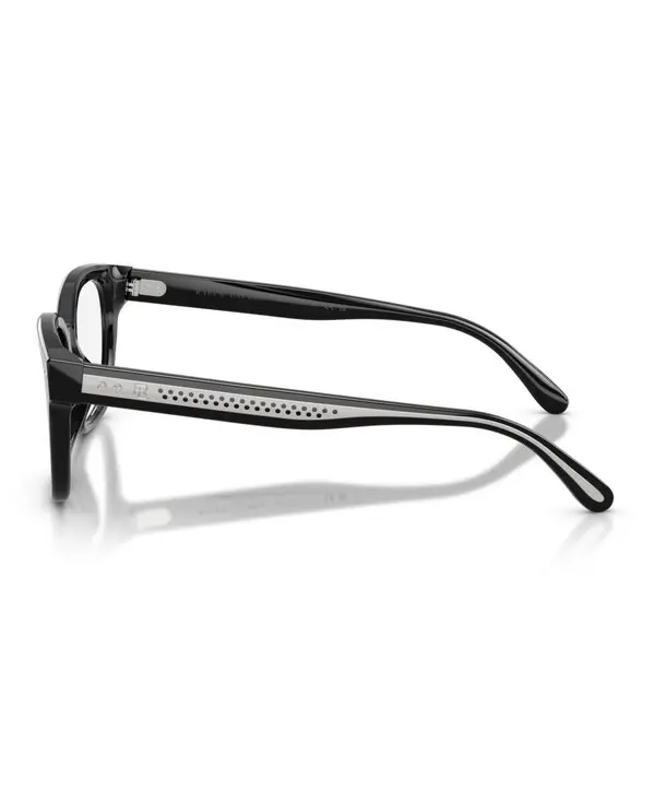 Ralph Lauren Square Eyeglasses - Shiny Black