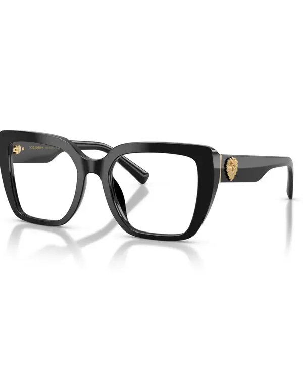 Dolce & Gabbana Square Eyeglasses - Black