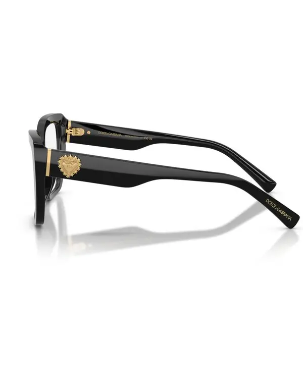 Dolce & Gabbana Square Eyeglasses - Black