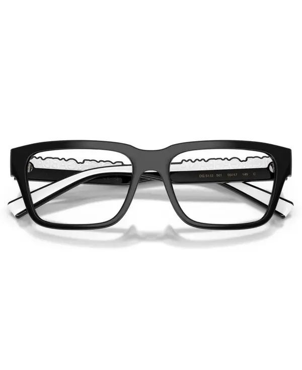 Dolce & Gabbana Dg5112 Square Eyeglasses - Black