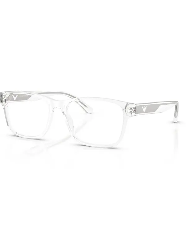 Emporio Armani Rectangle Eyeglasses - Shiny Crystal