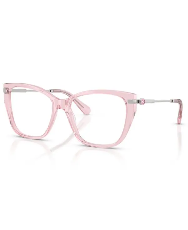 SWAROVSKI Cat Eye Eyeglasses - Transparent Pink