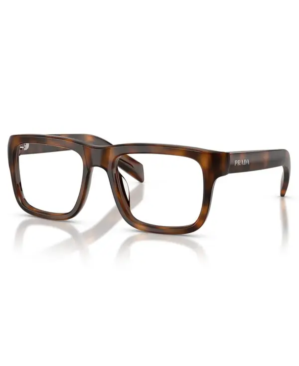 Prada Rectangle Eyeglasses - Juniper Havana